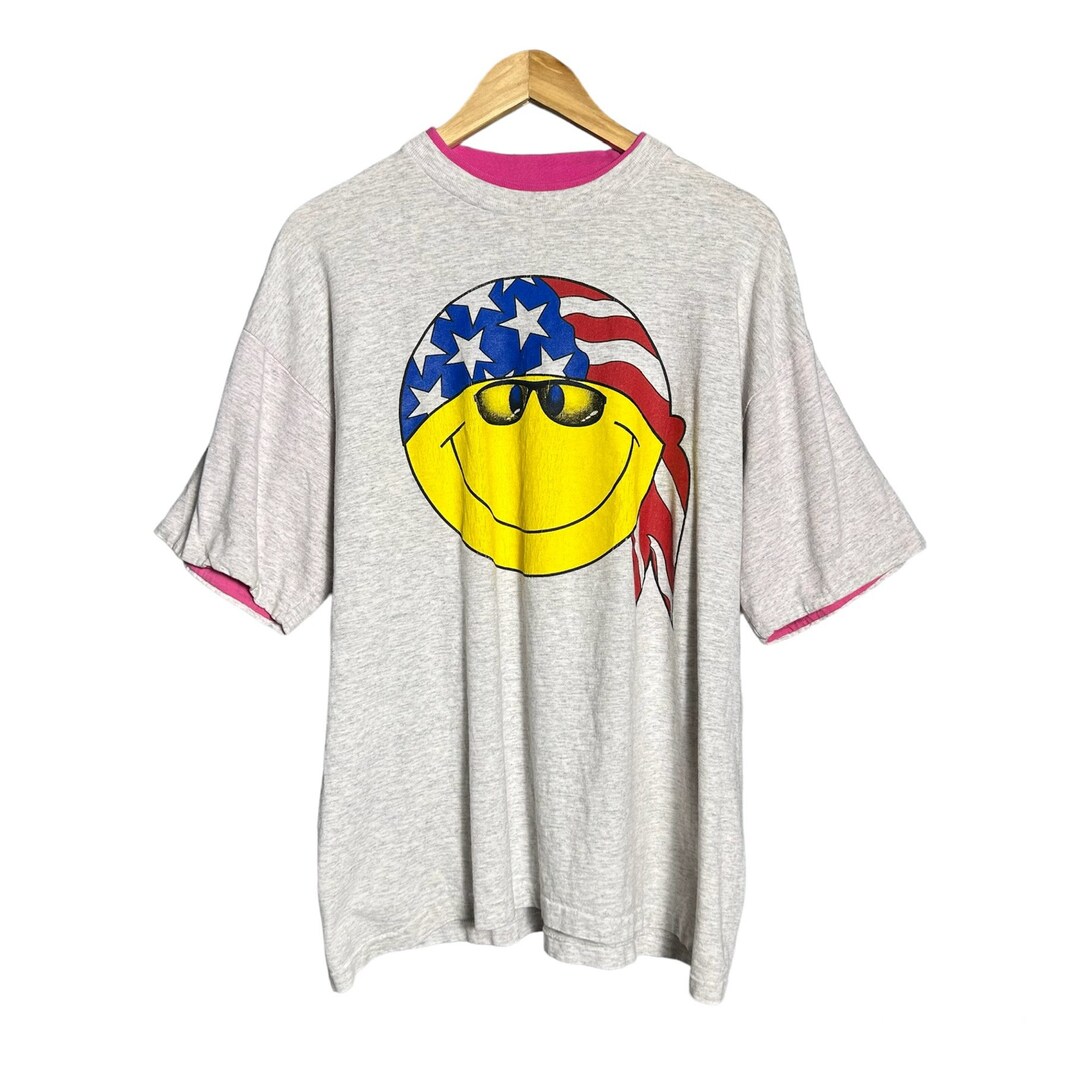 Vintage Smiley “crazy Cracker 1993” Our 35th Year T-shirt - Etsy