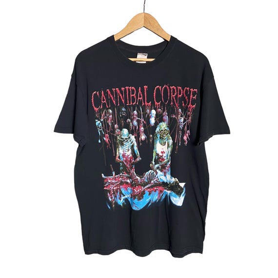Vintage Cannibal Corpse Death Metal Band T-Shirt - Gem