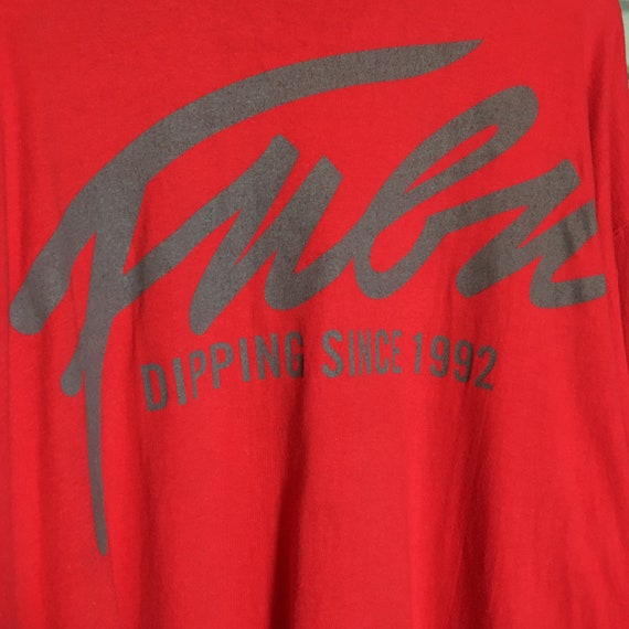 Vintage Fubu Dipping Since 1992 Car Cartoon Long Slee… - Gem