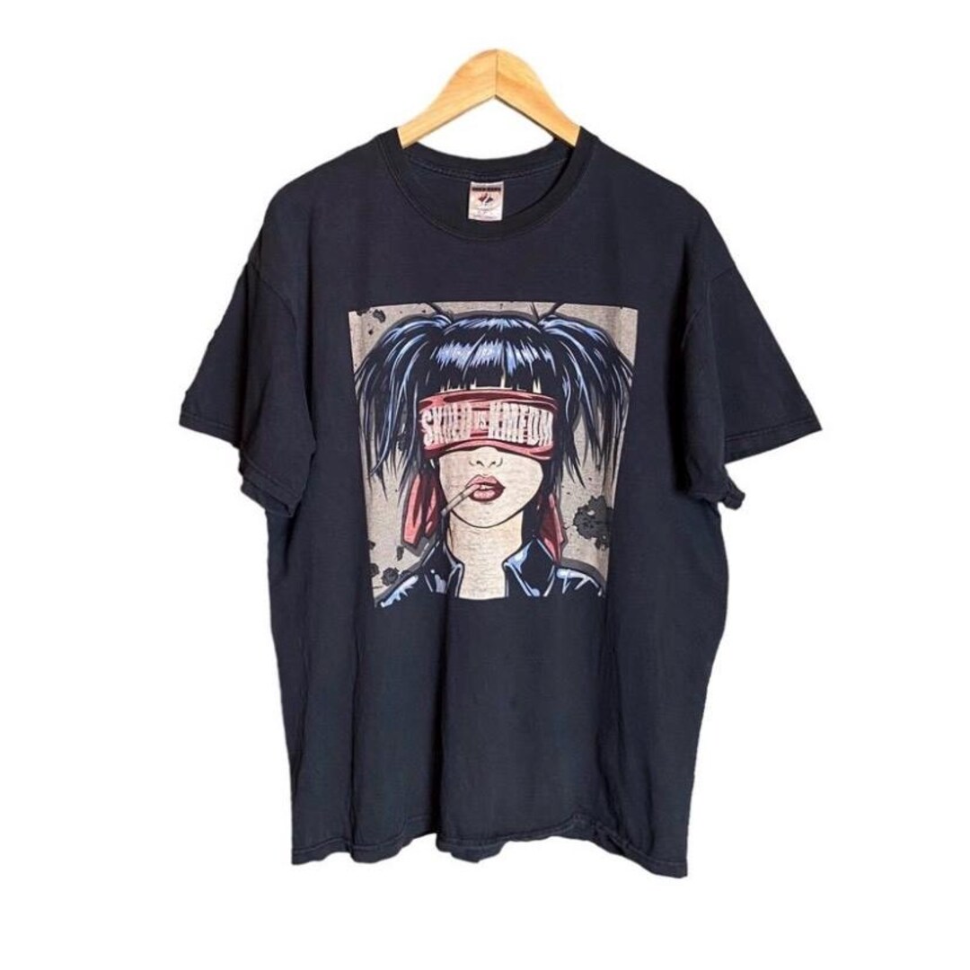 Vintage Kmfdm X Skold Band T Shirt Gothic Girl Etsy