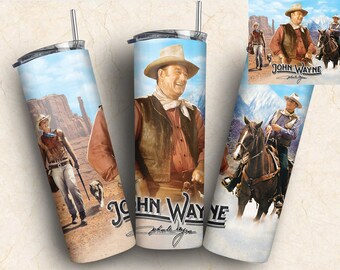 John Wayne Tumbler Png - Etsy Sweden