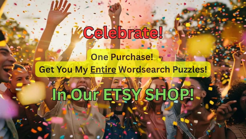 Christmas Foods Word Search + ENTIRE Library | 20+ Themes 100+ Puzzles ...