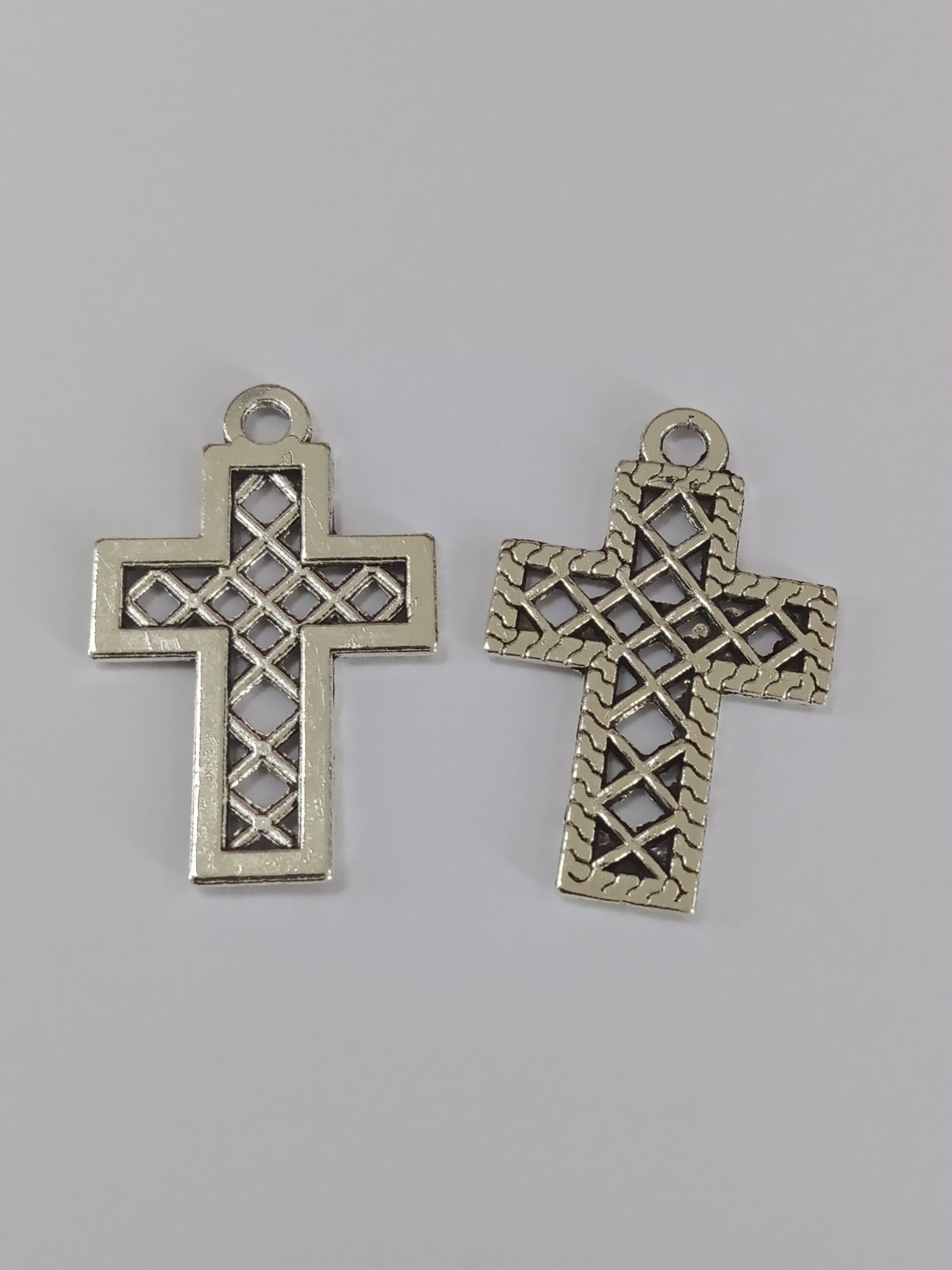 30pcs Cross Charms Pendant24x16mm Antique Silver DIY - Etsy