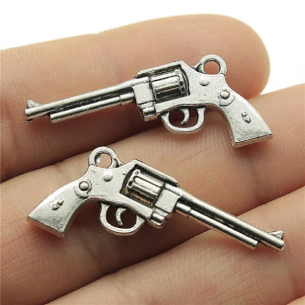 Revolver Charm - Etsy