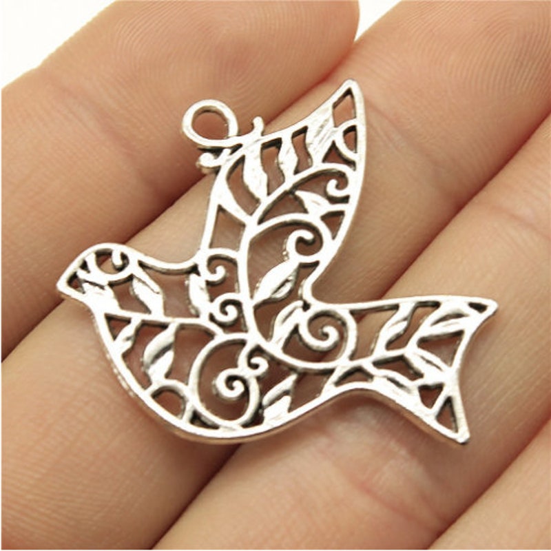 Filigree Dove - Etsy