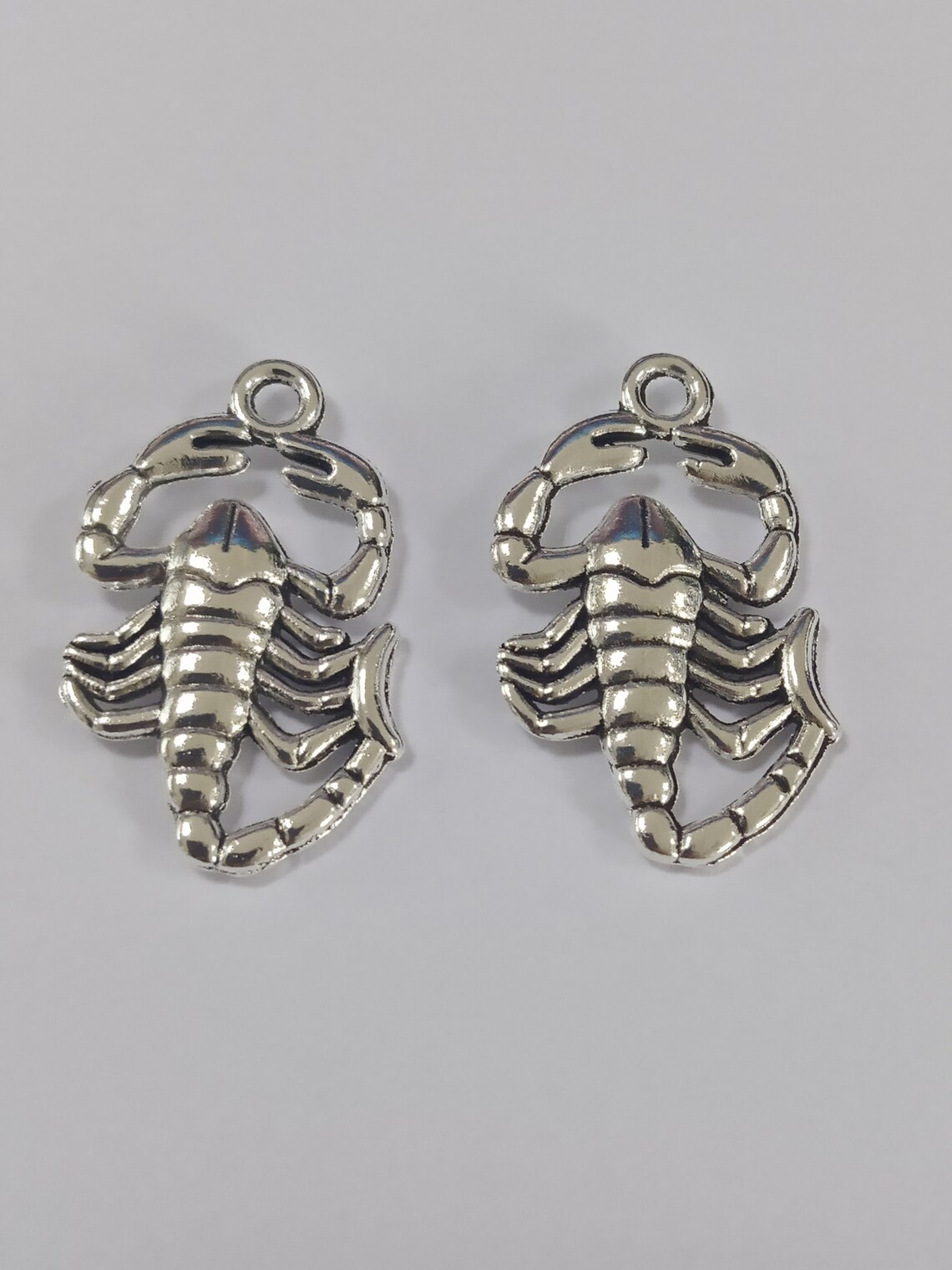 10PCS Scorpion Charms Pendant26x15mm Antique Silver DIY - Etsy