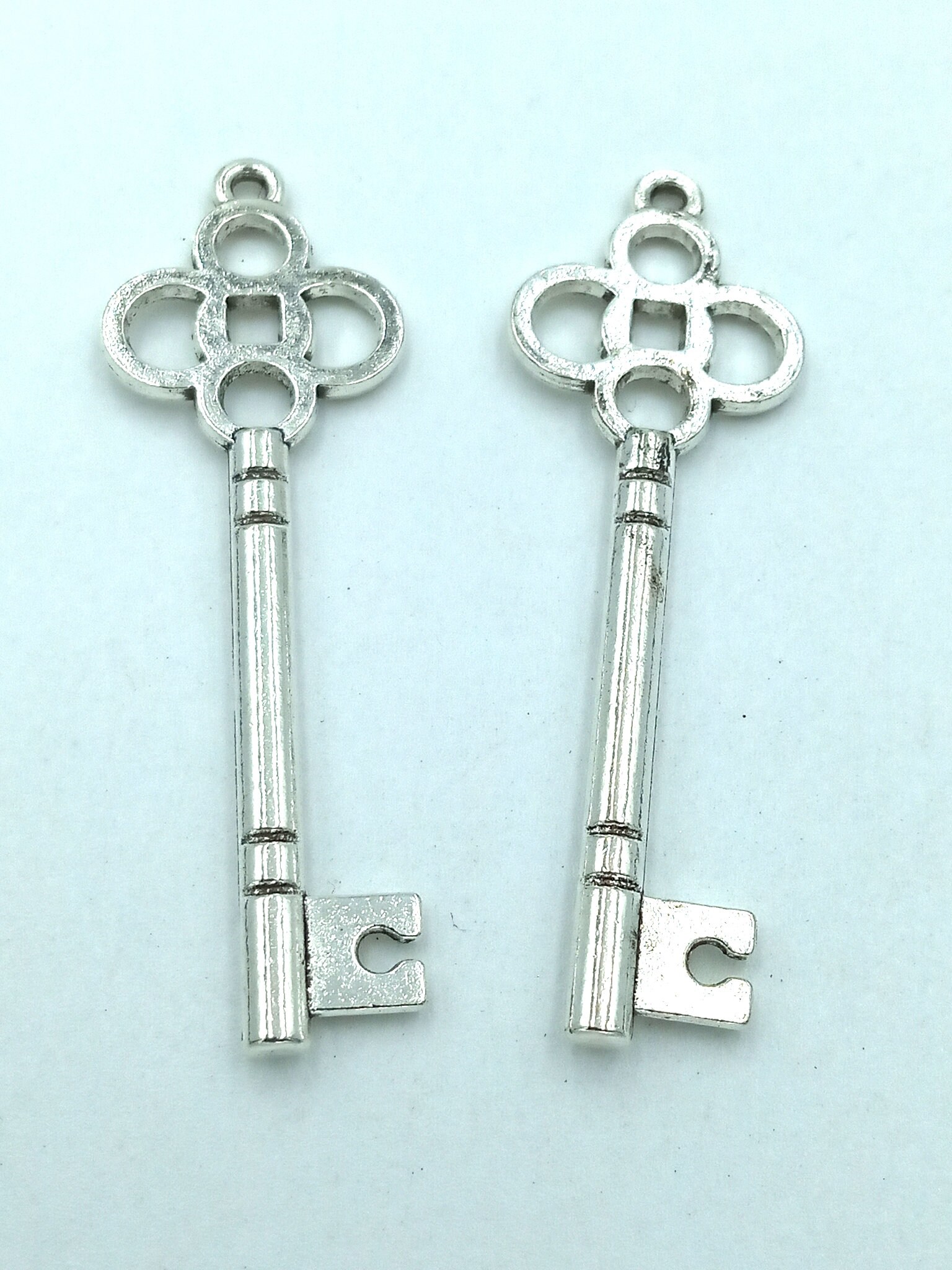 10pcs Treasure Box Key Charms Pendant41x15mm Antique Silver - Etsy UK