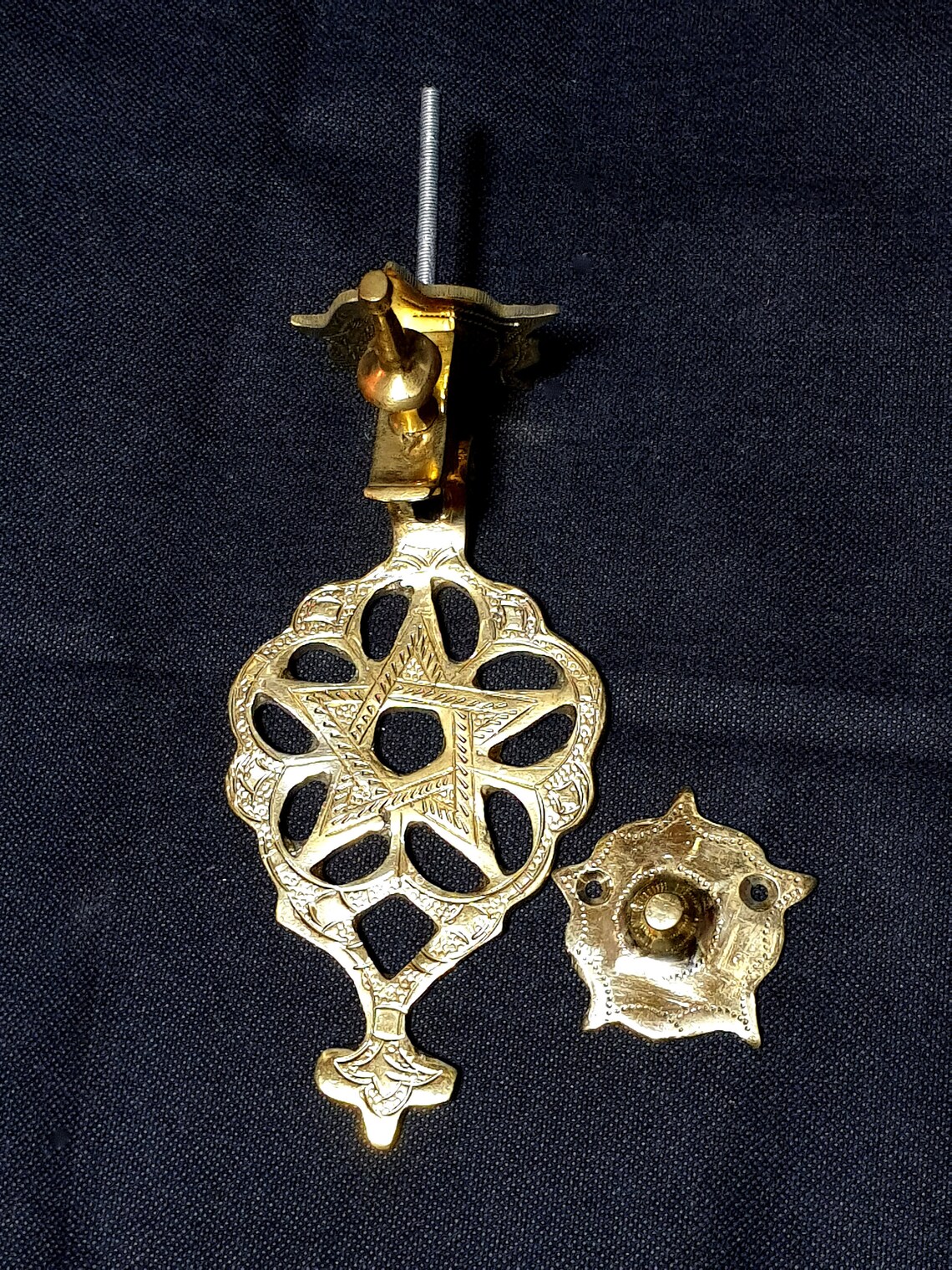 Moroccan Brass Ornate Door Knocker Craft Made Home Decor Solid Brass ...