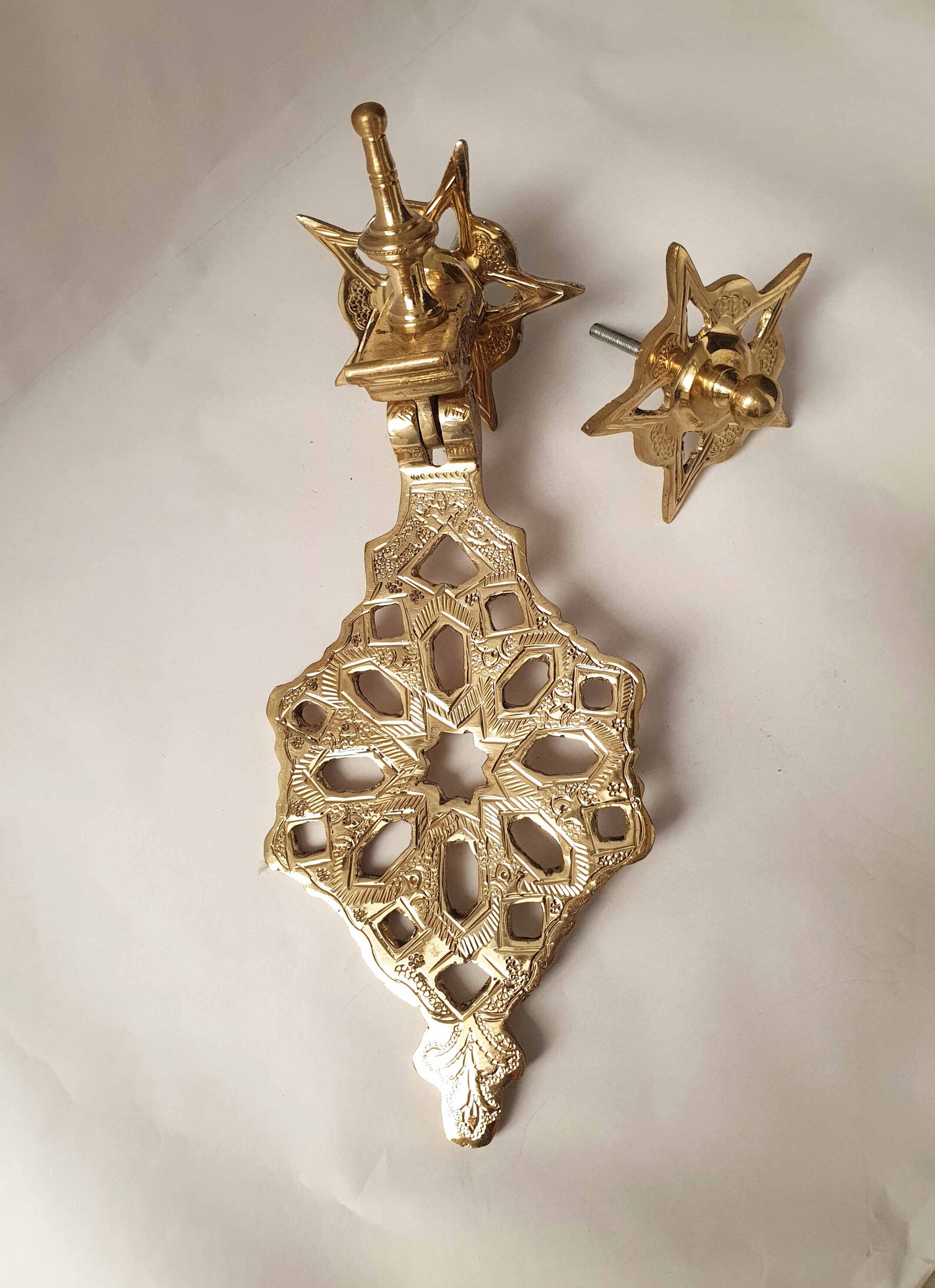 Moroccan Brass Ornate Door Knocker Craft Made Door Knocker, Home Decor ...