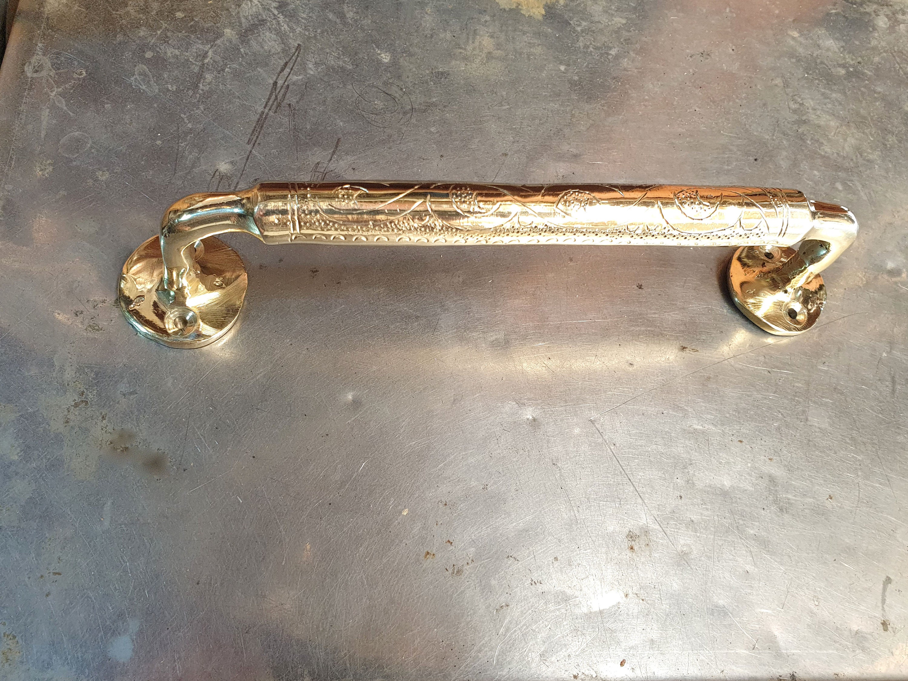 Brass Drawer Knob Back Plate Drop Pulls Dresser Pulls Knobs - Etsy