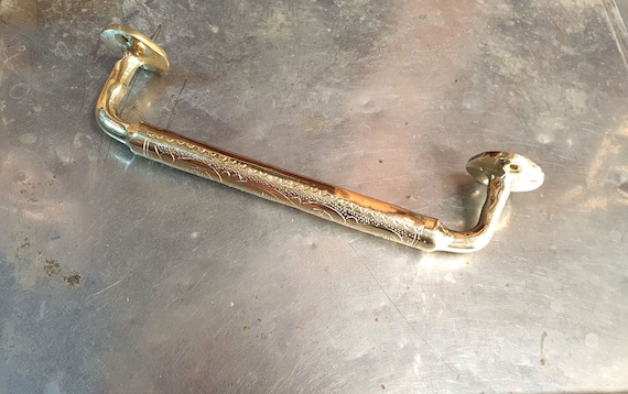 Brass Drawer Knob Back Plate Drop Pulls Dresser Pulls Knobs - Etsy