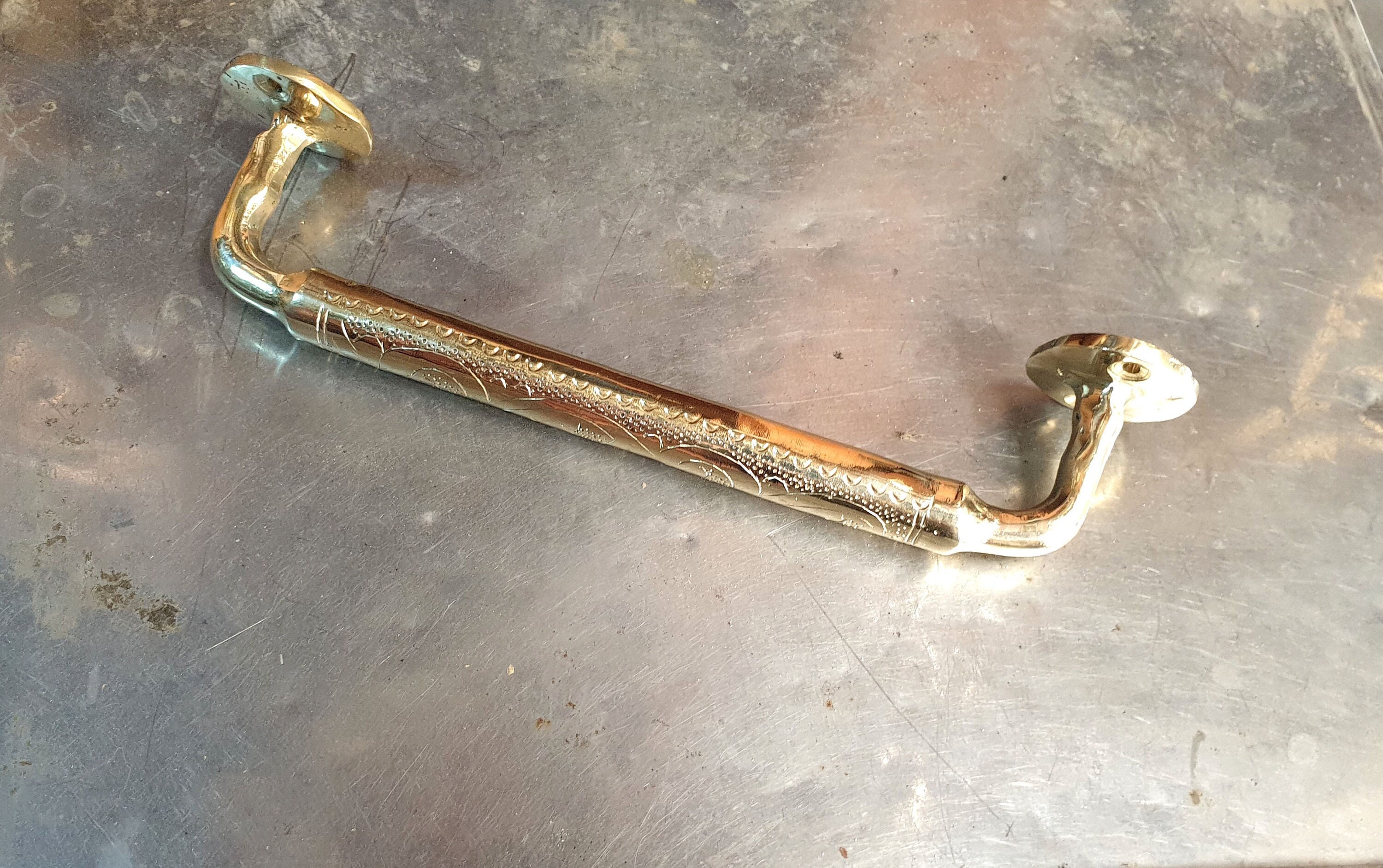 Brass Drawer Knob Back Plate Drop Pulls Dresser Pulls Knobs - Etsy