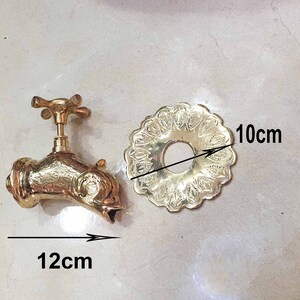 Moroccan Brass Bathroom Head Fish Faucet, Wall Mount Fish Faucet for ...