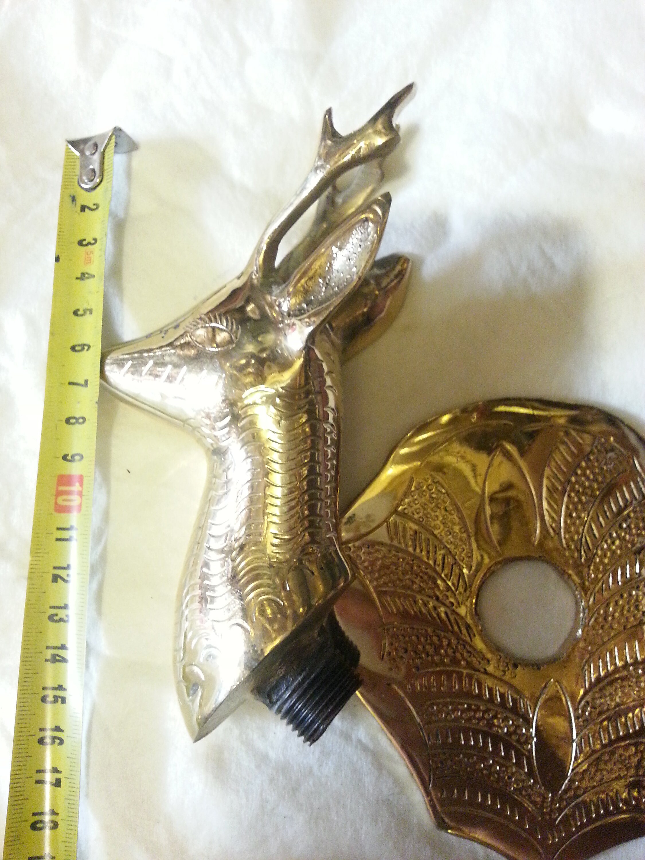 Brass Wall Mounted Faucet - the Deer Brass Faucet - the Deer Head ...