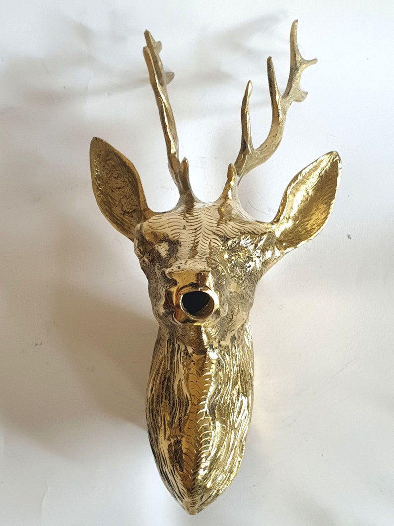 Brass Moroccan Water Faucet - the Deer Head Faucet With Two Cross ...