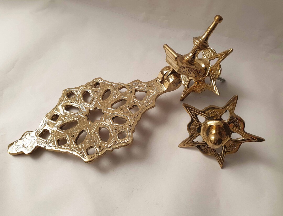 Moroccan Brass Ornate Door Knocker Craft Made Door Knocker, Home Decor ...