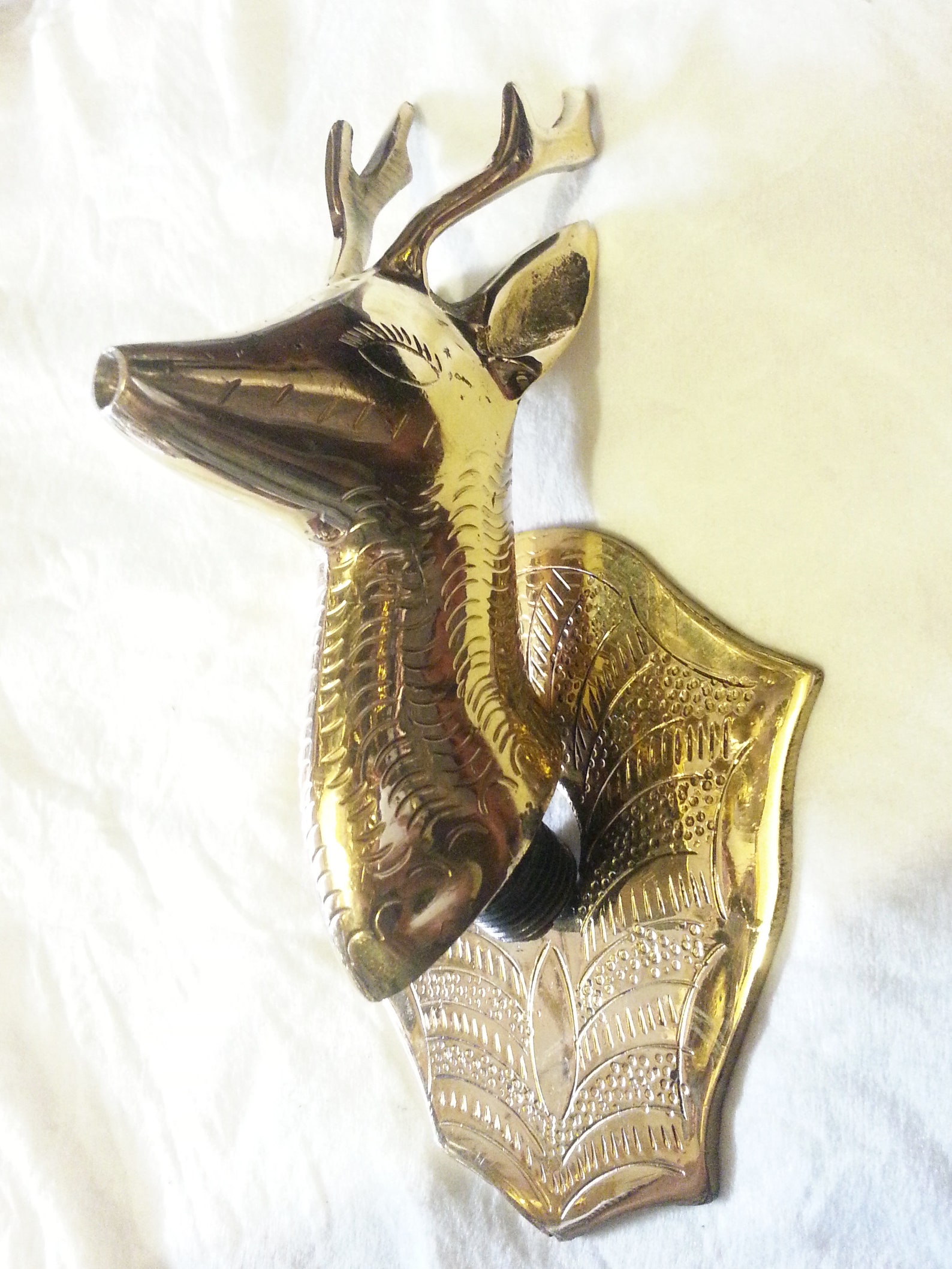 Brass Wall Mounted Faucet - the Deer Brass Faucet - the Deer Head ...