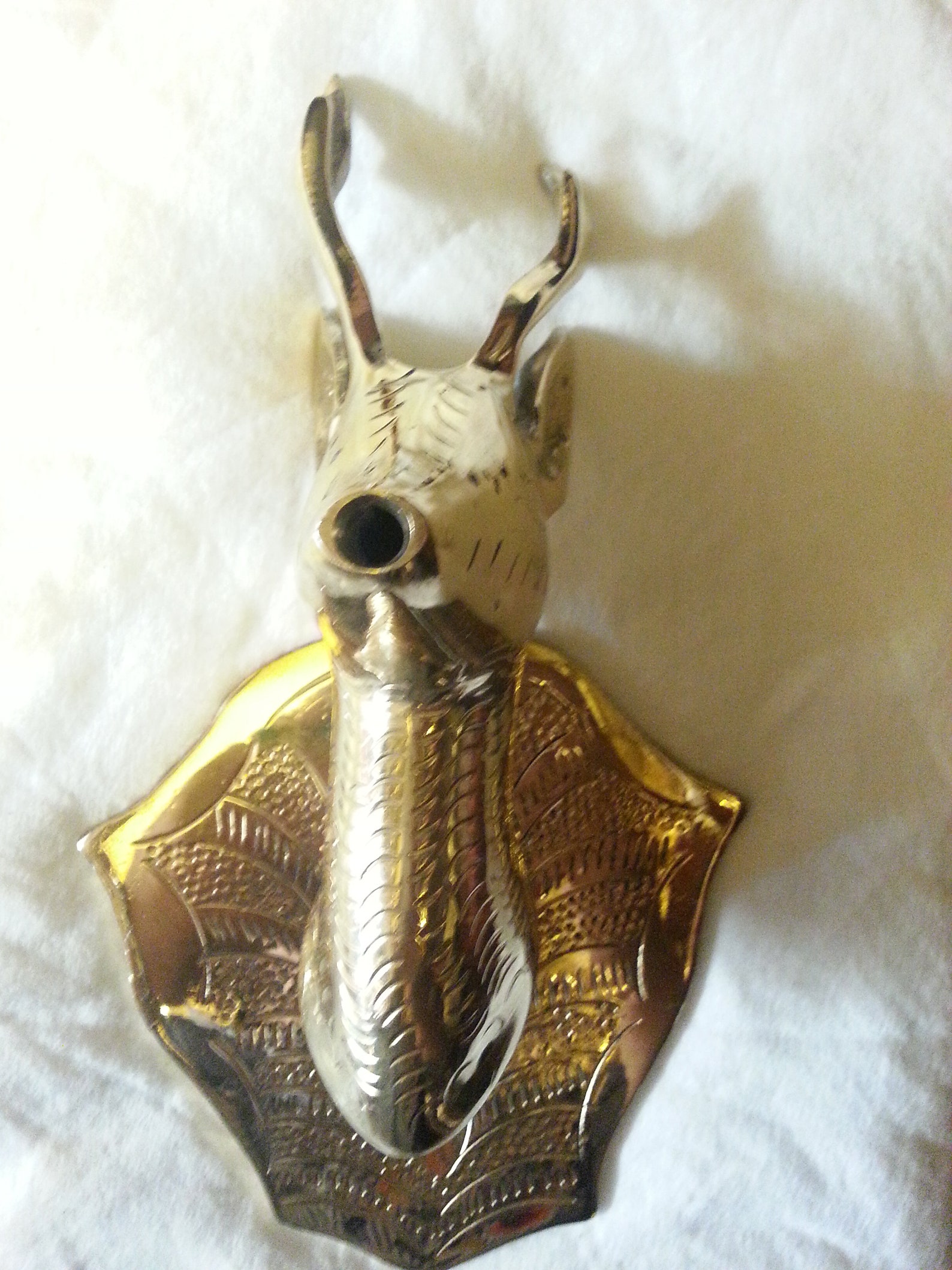 Brass Wall Mounted Faucet - the Deer Brass Faucet - the Deer Head ...