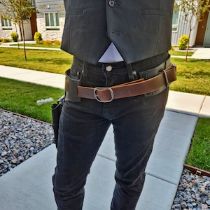 Simple Gun Holster Belt PDF Patterns Tutorial -2 Versions - Beginner ...