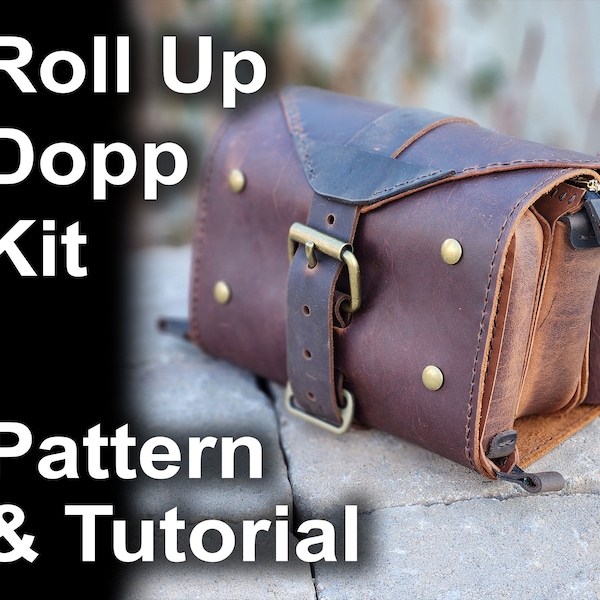 Toiletry Bag Roll Pattern - Etsy