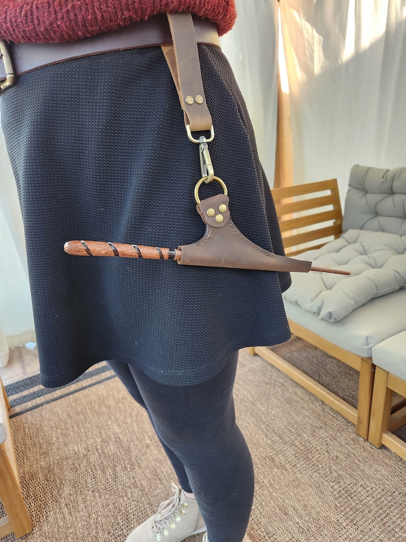 Magic Wand Leather Holster Pattern - DIY PDF - Wizards Wand Holster ...