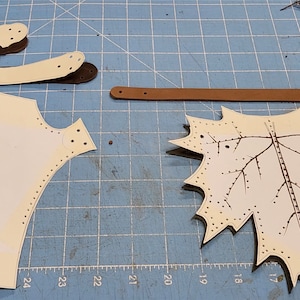 Magic Wand Leather Holster Pattern - DIY PDF - Wizards Wand Holster ...