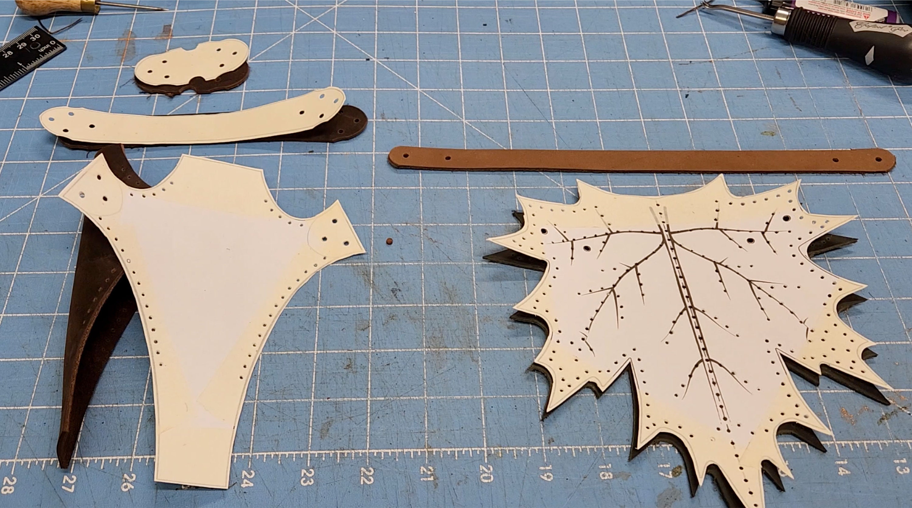 Magic Wand Leather Holster Pattern - DIY PDF - Wizards Wand Holster ...