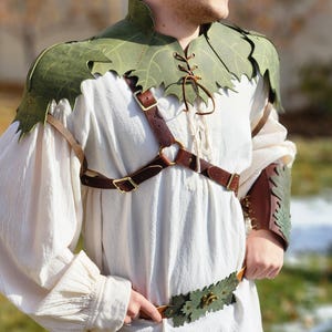 Fairy Leaf Leather Armor for Neck and Shoulders - New & Improved ...