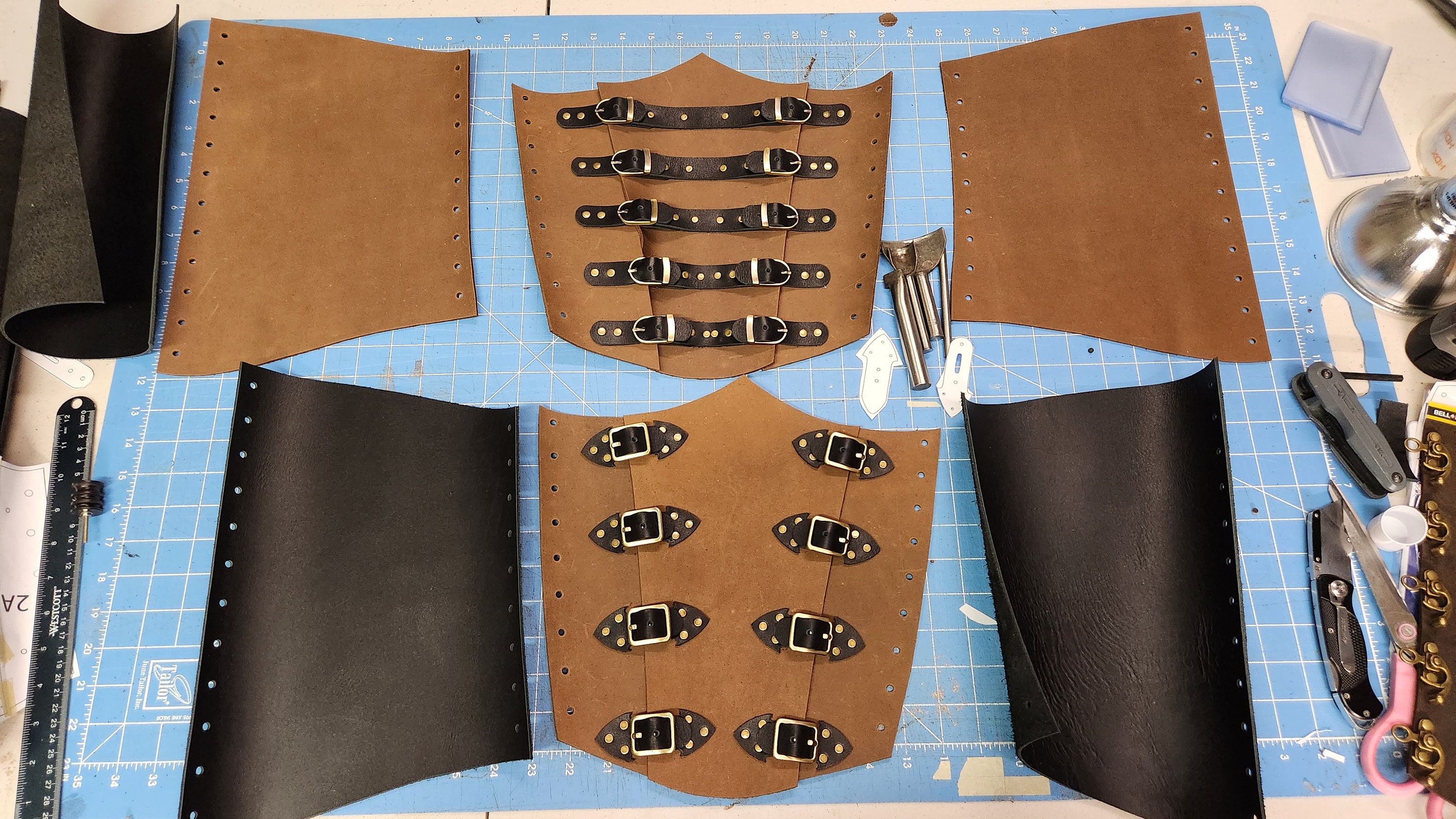 Leather Corsets PDF Pattern and Tutorial 3 Versions 2 - Etsy