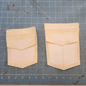 Back Pocket Protector - Two Sizes - DIY Leather Pattern - PDF Download ...