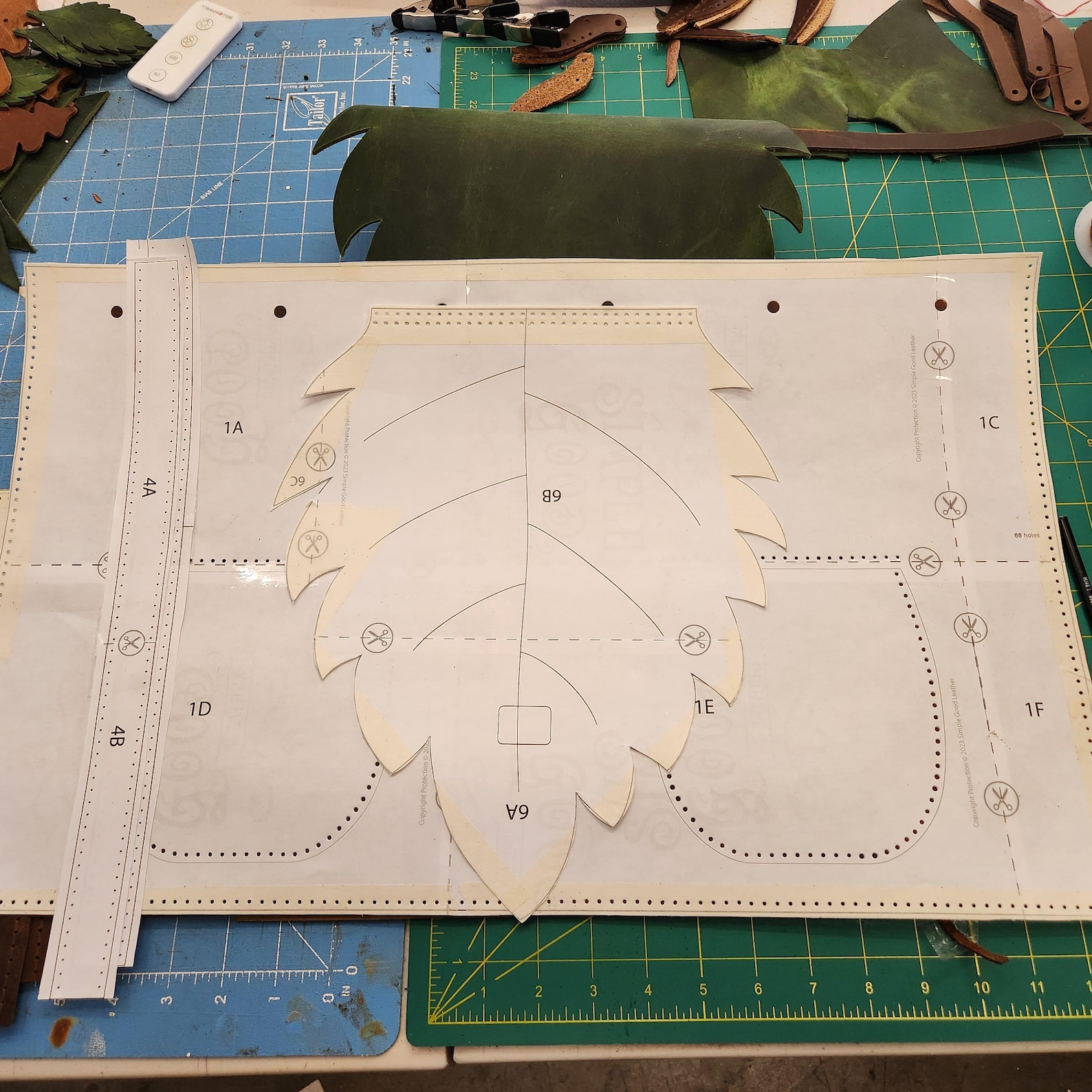 Woodland Elf Backpack | DIY PDF Pattern & Tutorial - Leather Backpack ...