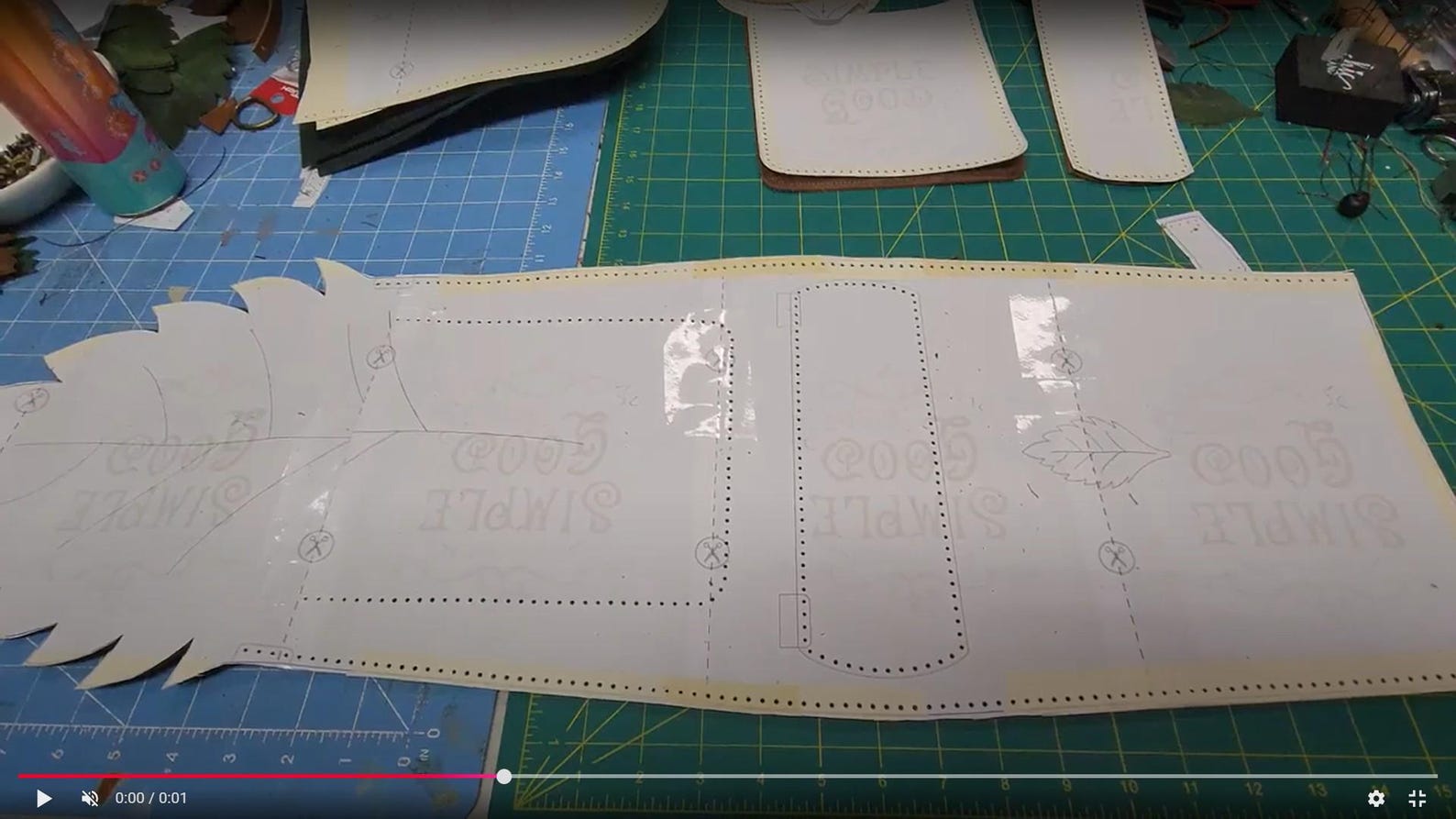 Fairy Leaf Backpack | DIY PDF Pattern & Tutorial - Elven Backpack - Ren ...