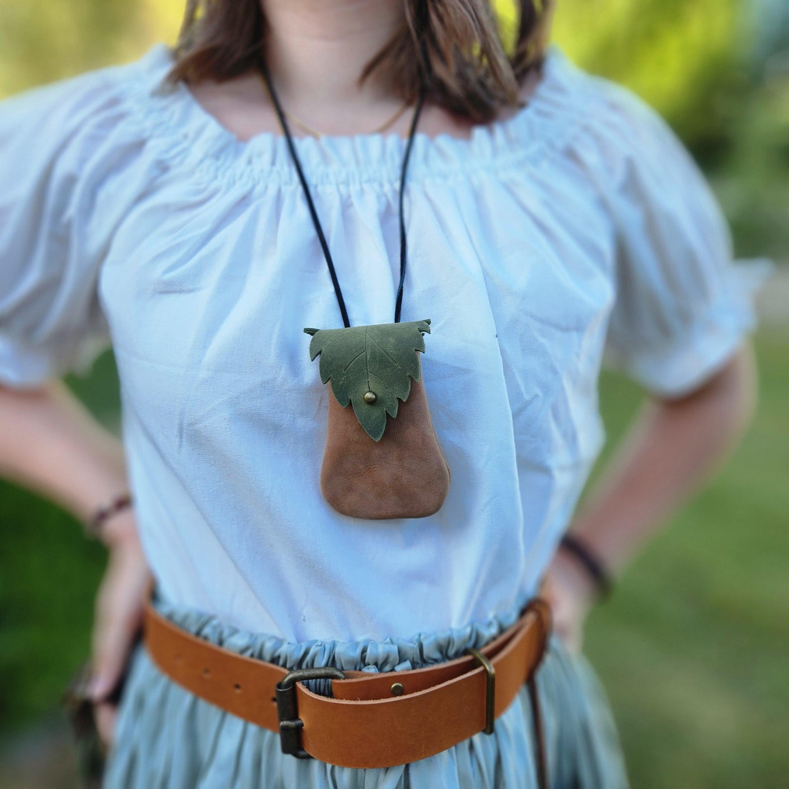 Fairy Leaf Pouch Pattern Bundle – 4 Sizes DIY Leather PDF | Forest Elf ...