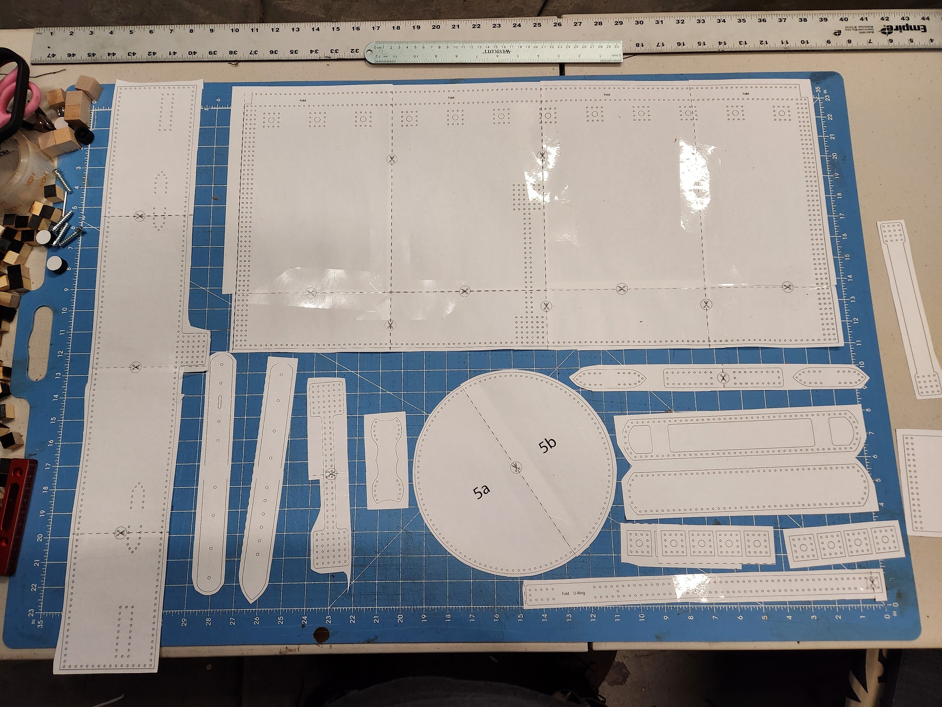 A Better Sling Bag Pattern - DIY Medium Sling Style Leather Bag Pattern ...