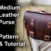Slouchy Hobo Bag Pattern - DIY Leather Slouch Bag Pattern - PDF ...