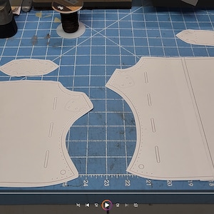 Medieval Fantasy Leather Sword Frog - DIY PDF Pattern Tutorial - Sword ...