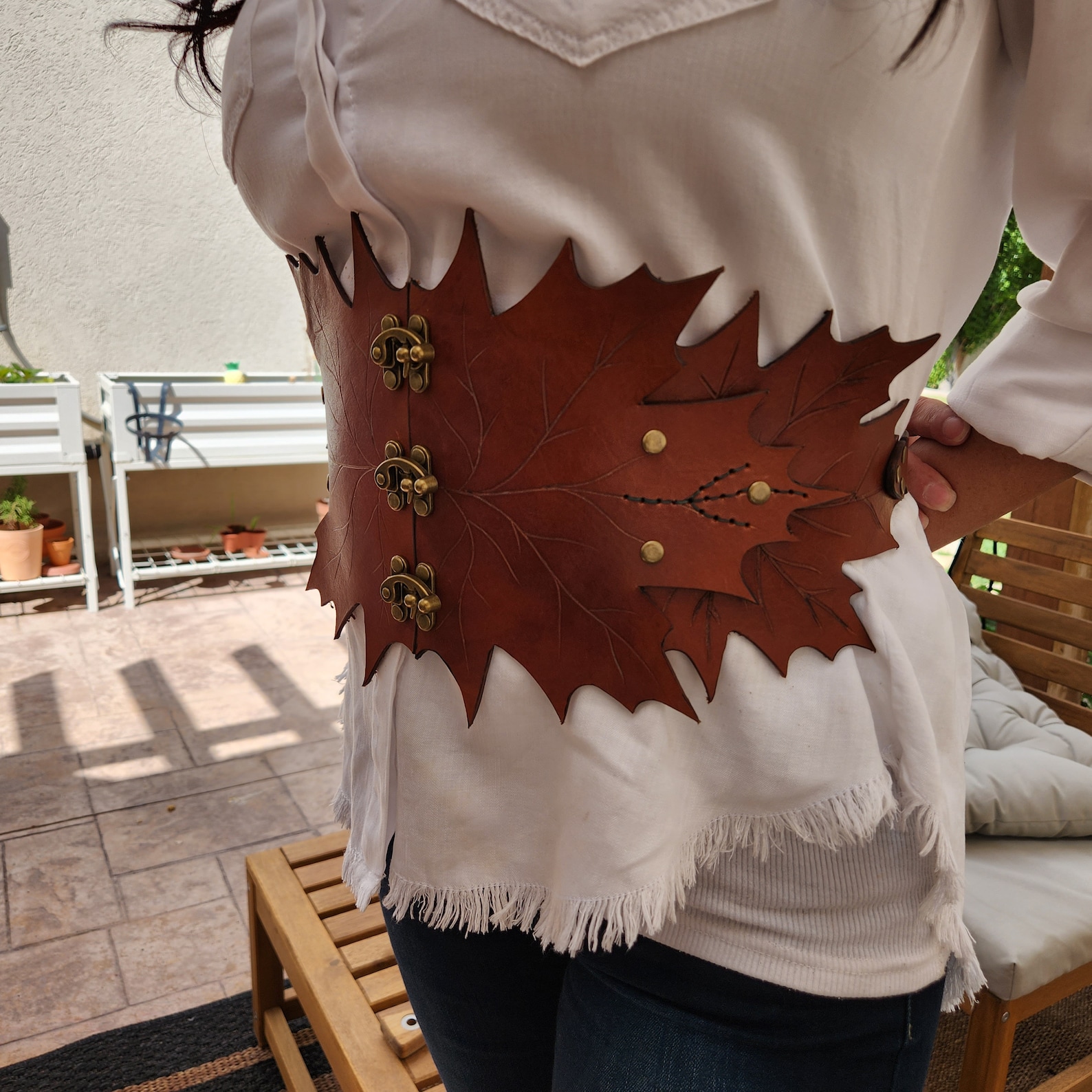 Leaf Belt Pattern Tutorial DIY PDF Pattern Video Tutorial - Etsy