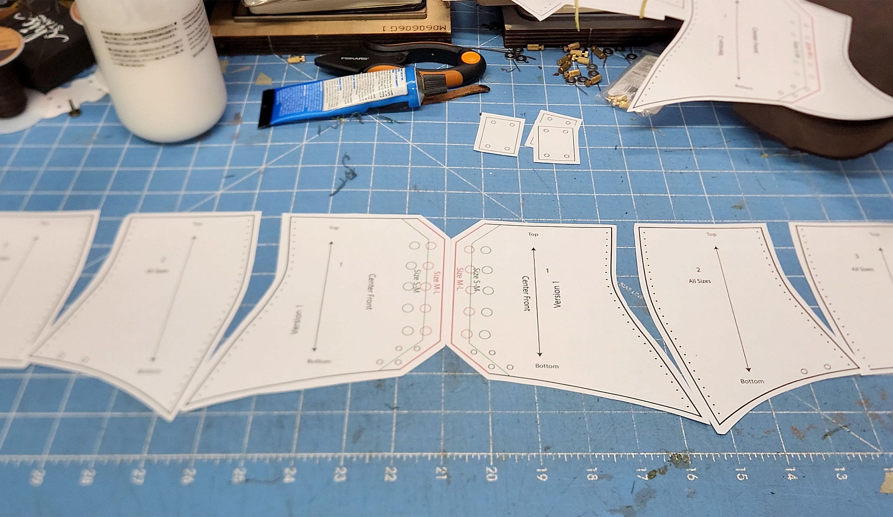 Steampunk Half Corset Pattern Tutorial - DIY PDF Corset Belt - Medieval ...