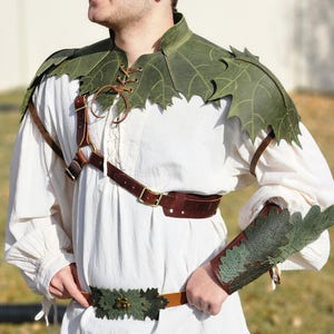 Fairy Leaf Leather Armor for Neck and Shoulders - New & Improved ...