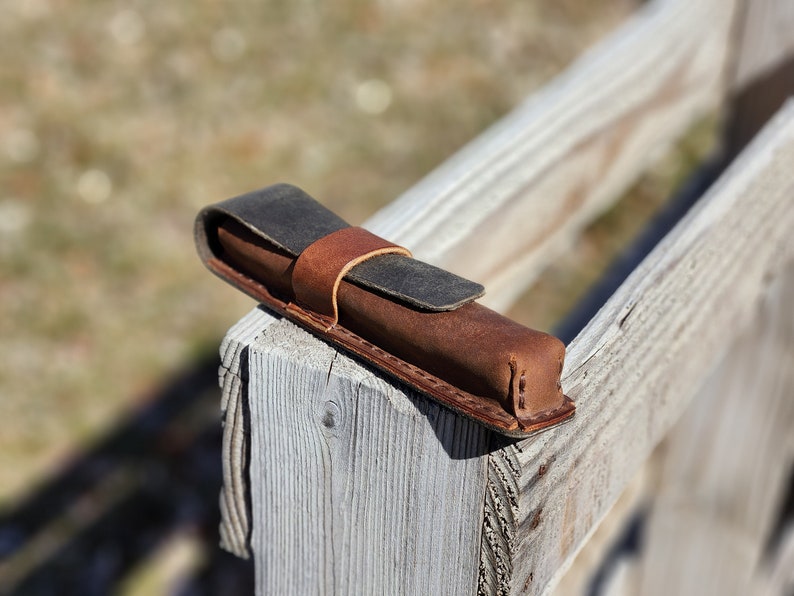 Leather Pen Case Pattern - DIY Leather Pattern - PDF Download - Leather ...