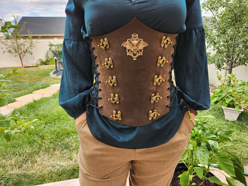 Leather Corsets PDF Pattern and Tutorial - 3 Versions + 2 Sizes - DIY ...