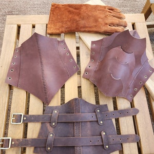 Leather Bracers Bundle and Tutorials - DIY Armor Patterns: Medieval ...