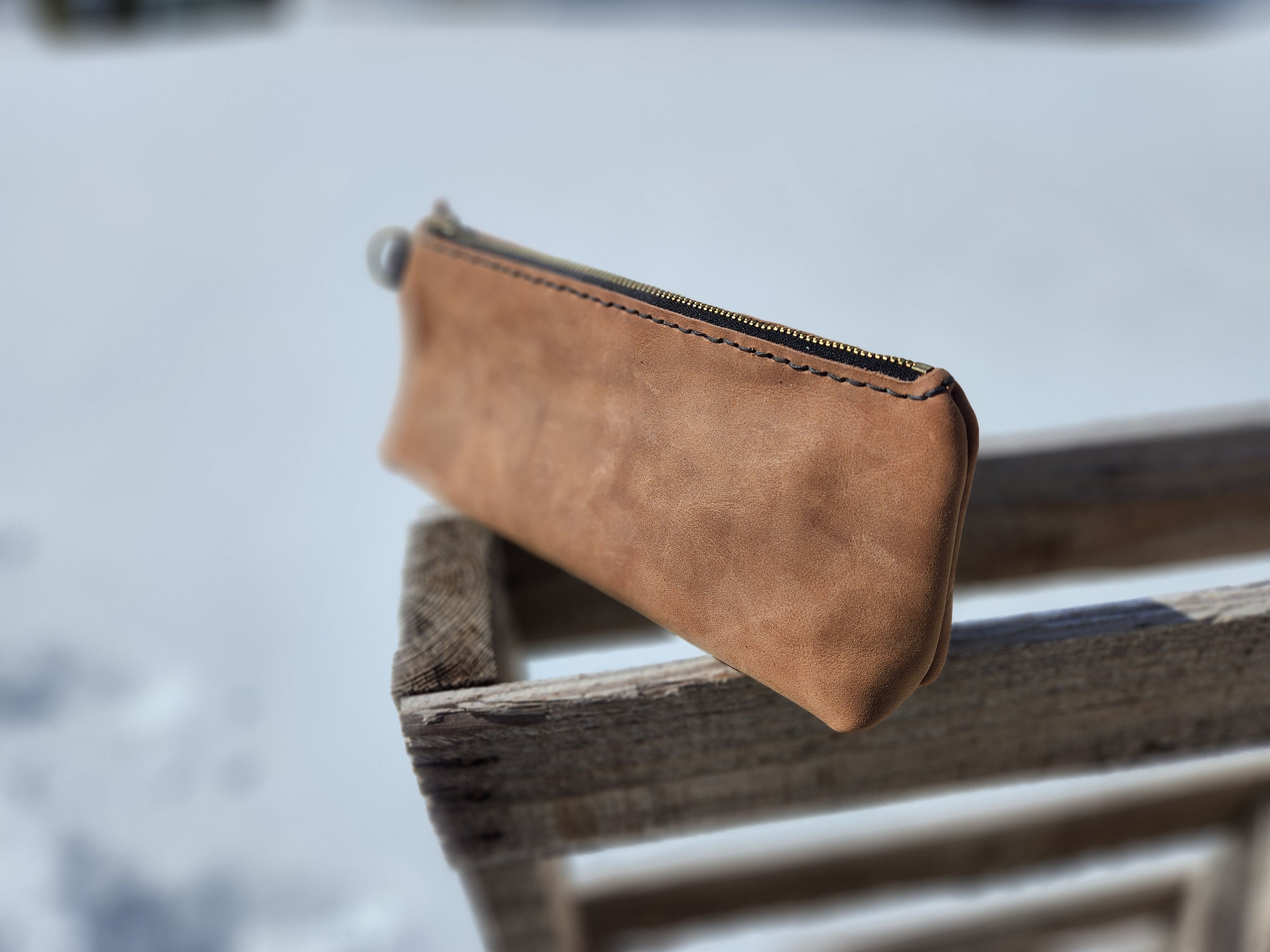 Leather Makeup Bag Pattern V2 - DIY Leather Pattern Version 2 - PDF ...