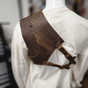 Leather Chest and Shoulder Armor Harness - Beginner Friendly - DIY PDF ...