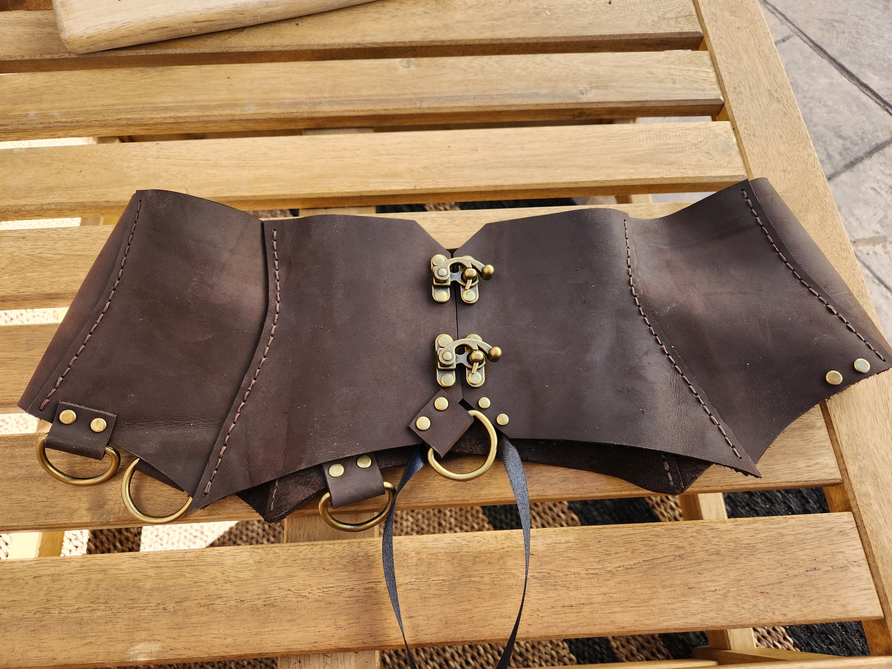 Steampunk Half Corset Pattern Tutorial - DIY PDF Corset Belt - Medieval ...