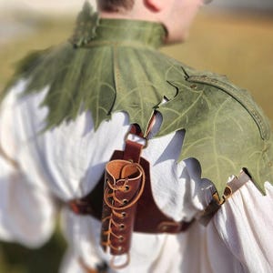Fairy Leaf Leather Armor for Neck and Shoulders - New & Improved ...