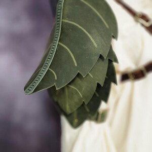 Leather Pauldrons Shoulder Armor 2 Pack Templar Knight and Fairy Armor ...