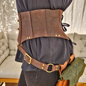 Steampunk Half Corset Pattern Tutorial - DIY PDF Corset Belt - Medieval ...