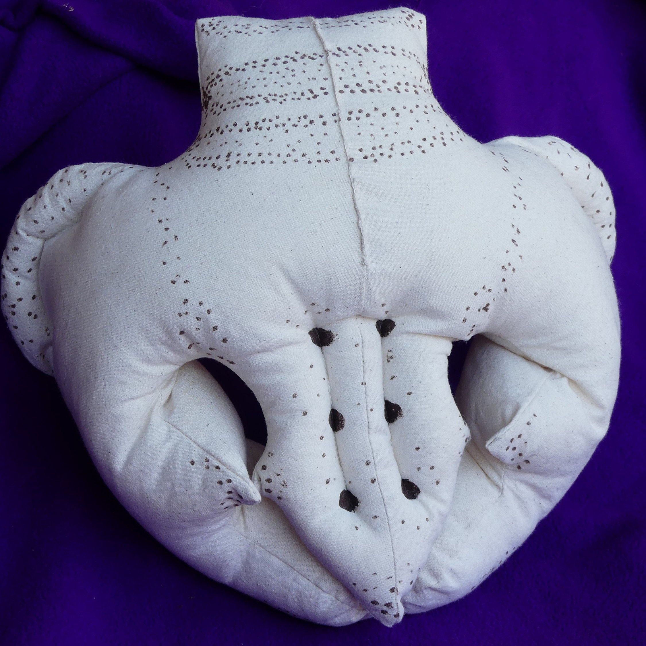 Cloth Pelvis, Uterus, Amniotic Sac, and Crochet Placenta , Childbirth ...