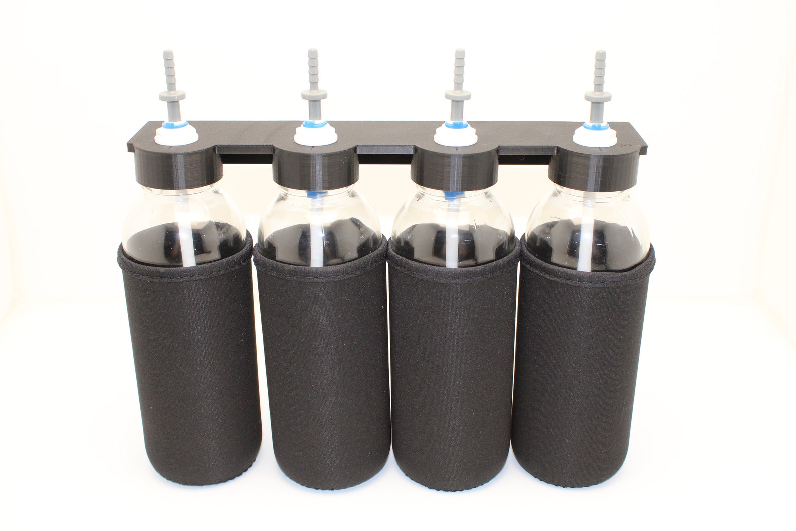 Aquarium Dosing Container - 4 X 18oz Glass Containers - for Marine ...